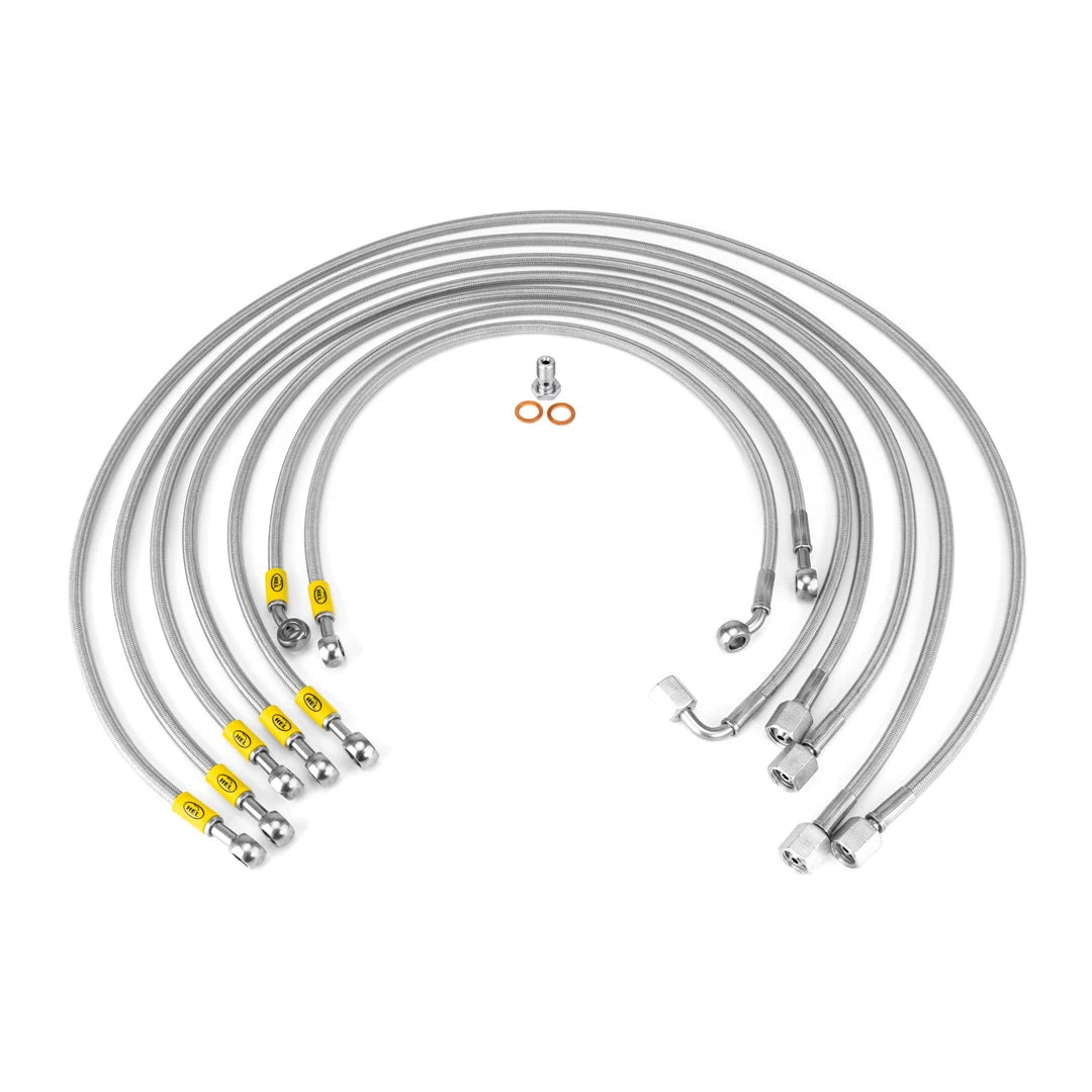 HEL VW Scirocco MK2 16V M12 Braided Fuel Injector Hoses – Matt Lewis Racing