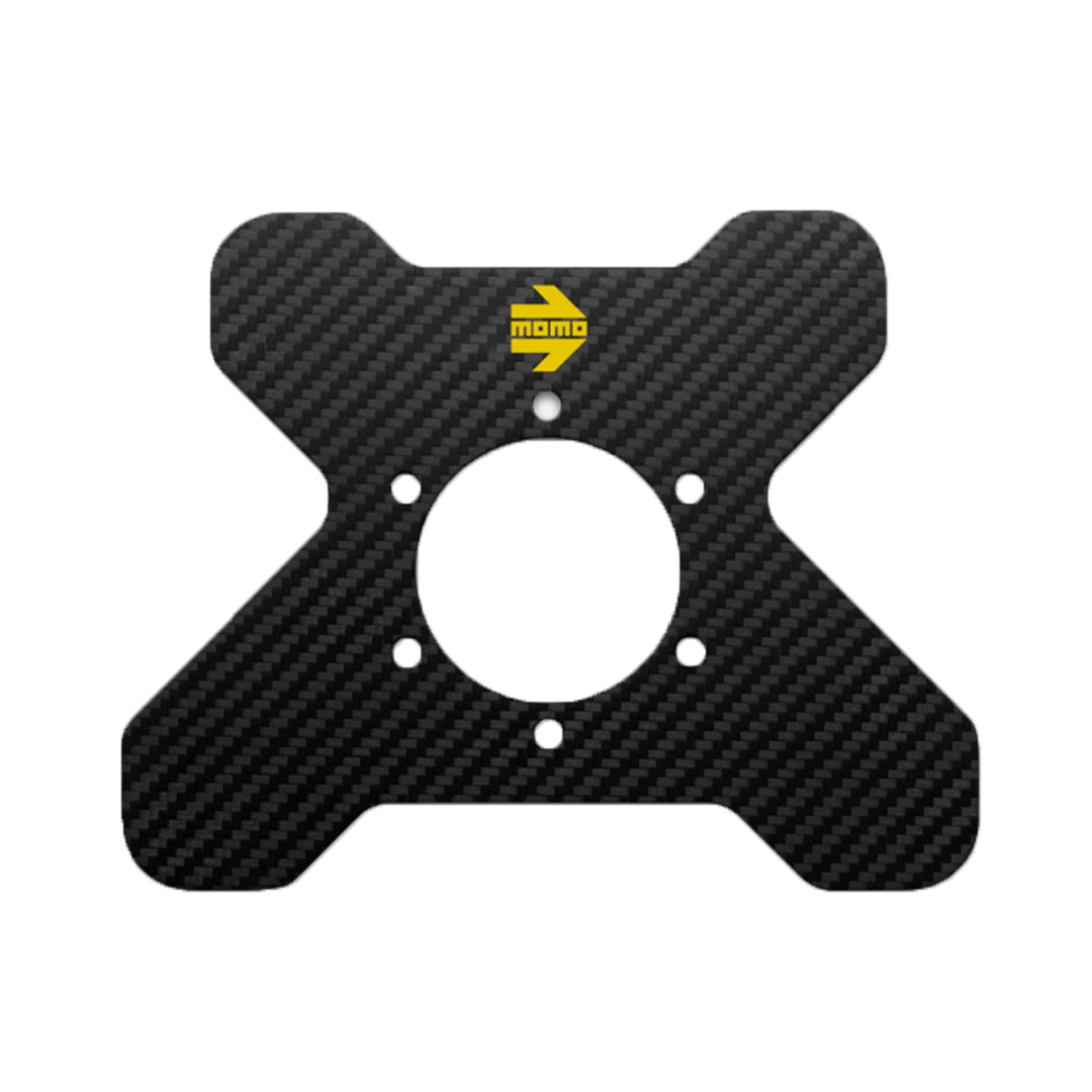 MOMO Carbon Fibre 4 Button Steering Wheel Plate – Matt Lewis Racing