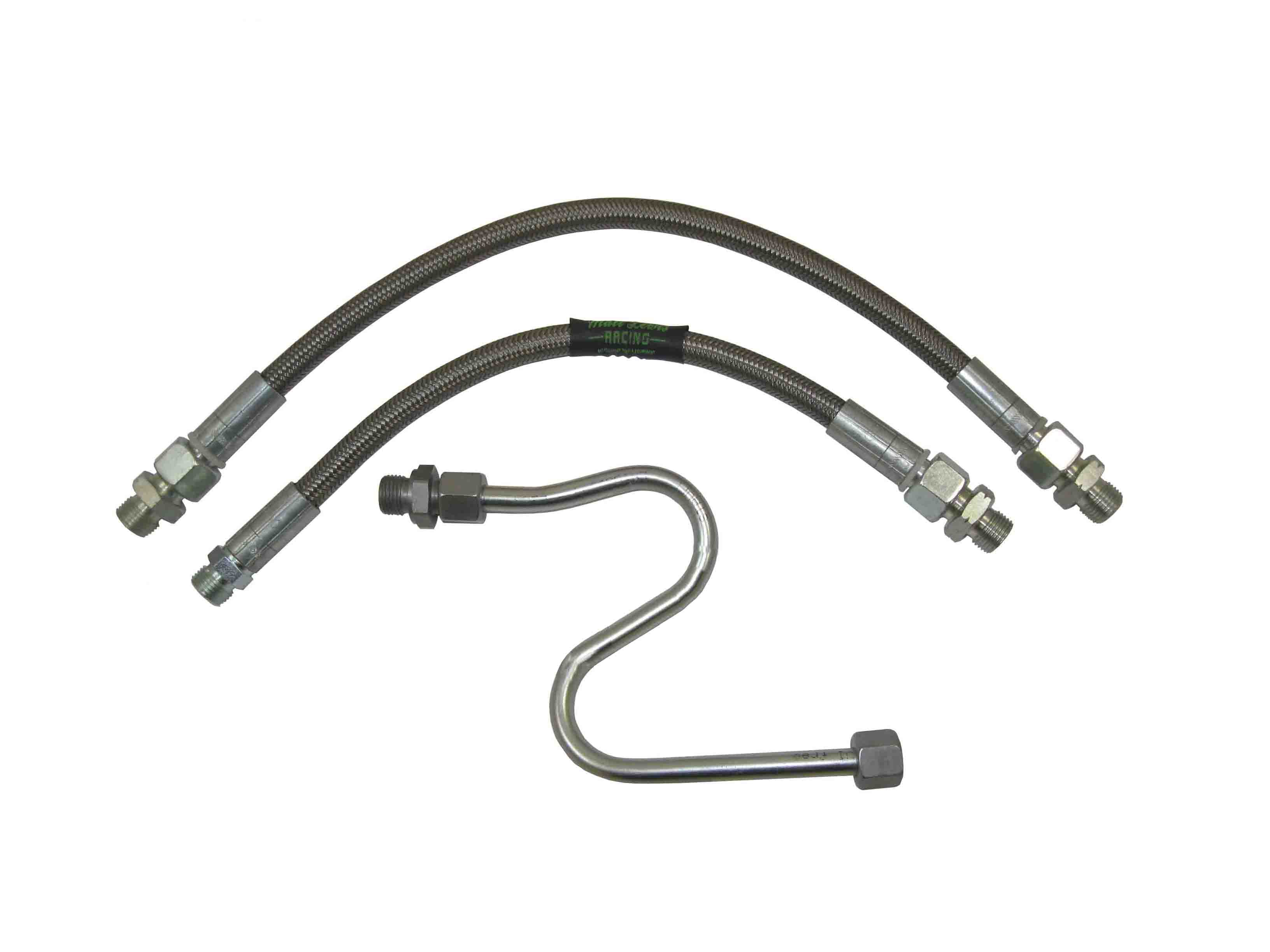 Nissan Skyline R32 R33 R34 GT-R Stainless Steel Braided Water Return H ...